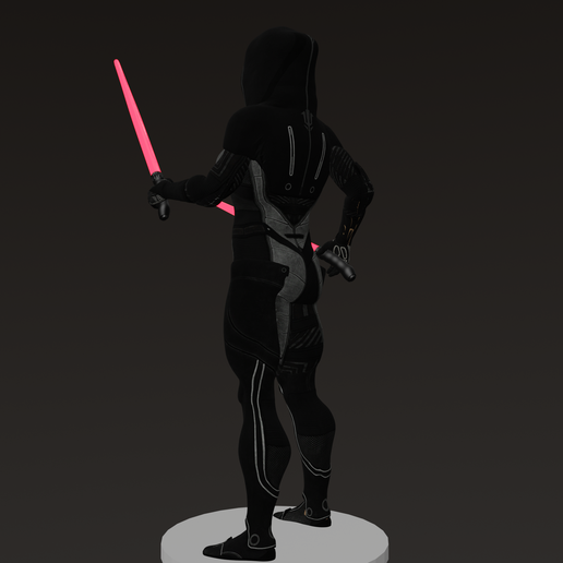 ♀️ Female Dark Side Warrior v2・ STL File for 3D printing・Cults