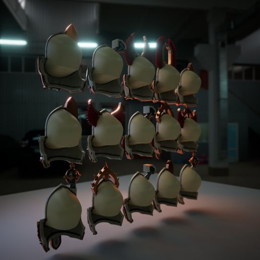 👷 Gloomy Angels Terminator Torso Upgrades [BUILDER]・ STL File for 3D ...