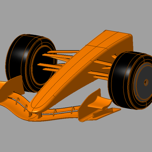 💭 FORMULA 1 FRONT SPOILER・ STL File for 3D printing・Cults