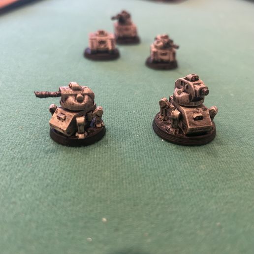 🚶 GRUN-T Walking robot Grunt for Grimdark Future Human Defense Force ...