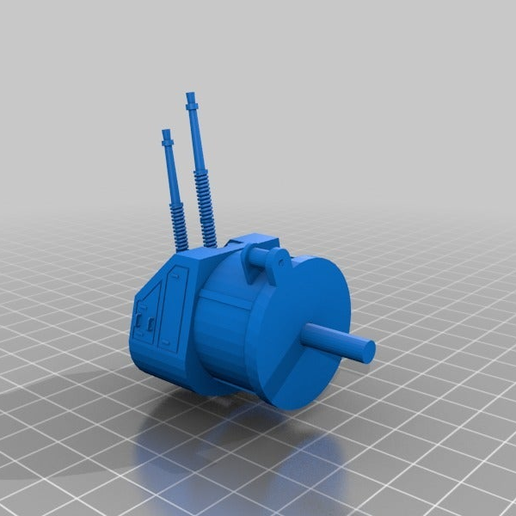 🛥️ K203 Soviet Motor Torpedo Boat Turret・Free STL File for ・Cults