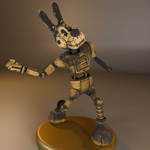 🐺 Mechanical Boris from Bendy: Lone Wolf (Printable)・ STL File for 3D ...