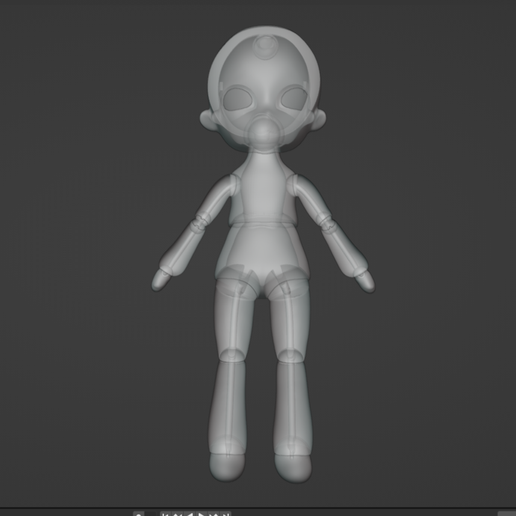 🤏 small bjd・ 3D File for 3D printing・Cults