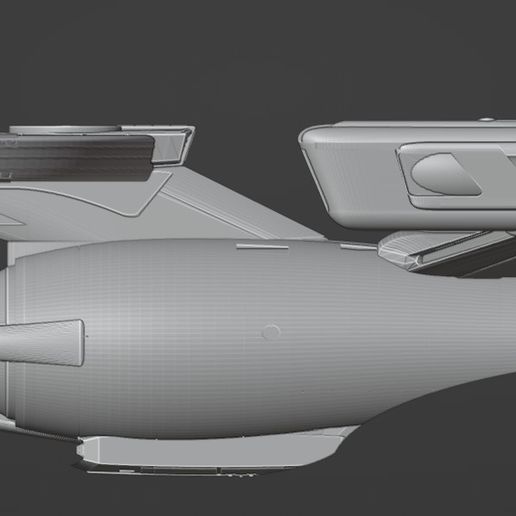 🖖 Federation Mogami Class Heavy Cruiser・Free 3D File for 3D printing・Cults