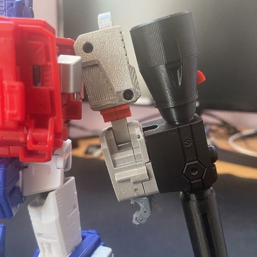 💪 TRANSFORMABLE Megatron Arm for SS86 Optimus Prime・ 3D File for 3D ...