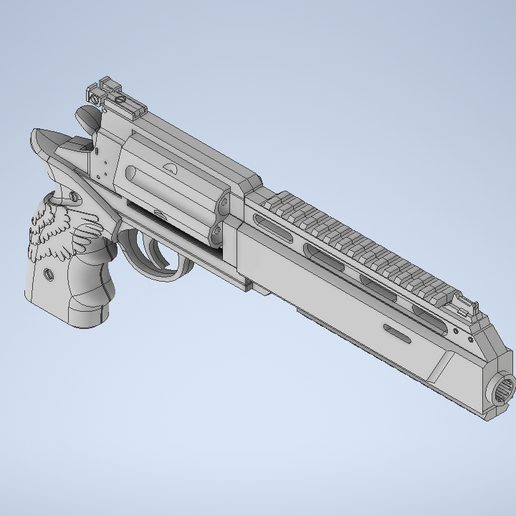 ☣️ RESIDENT EVIL requiem - Leon S. Kennedy Revolver [Requiem]・ STL ファイル ...