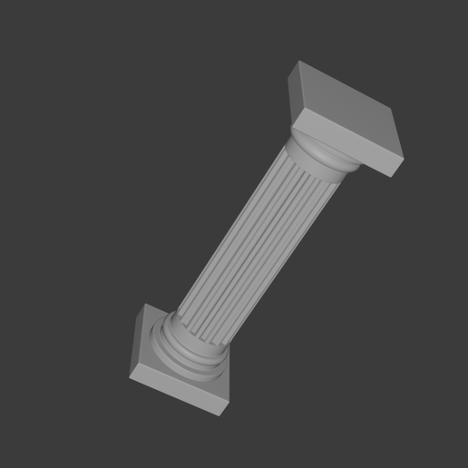 3D file COLUMN STL 🧸 ・3D printer design to download・Cults