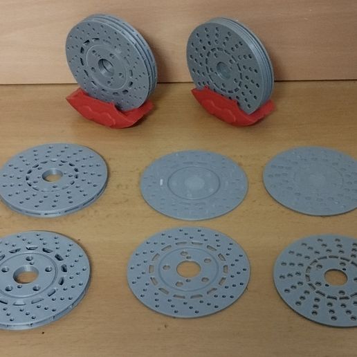 🔪 brake discs as coasters in two versions for 4 thick and 10 thin ...