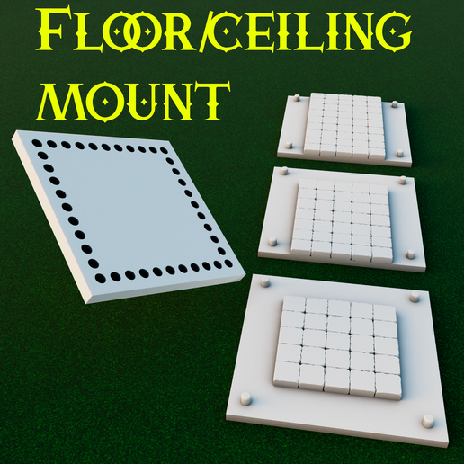 STL file 3D printing Dungeon Architecture for board games and RPG's ...
