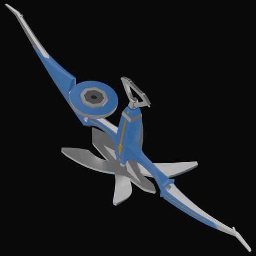 🏹 HYDRO BOW - POWER RANGERS SAMURAI - COSPLAY/MINIATURE・ STL File for ...