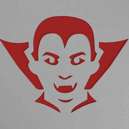 vampire stencil
