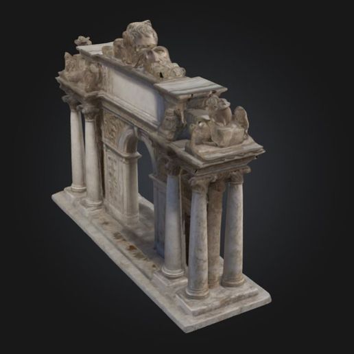Archivo STL Ancient Architectural Decor | Stl,Obj,Glb,Fbx 🏢 ・Modelo ...