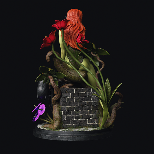 🦹 Poison Ivy・ STL File for 3D printing・Cults