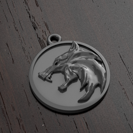 🗝️ The Witcher medallion・Free STL File for 3D printing・Cults