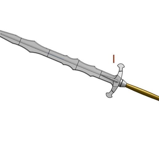 🎭 Oblivion Remastered Inspired Iron Claymore Prop・ 3D File for 3D ...