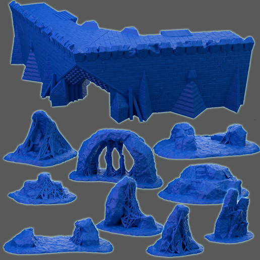 🎲 The Pass of Cirith Ungol - Shelob’s Lair & Tower Gate - LOTR - MESBG ...