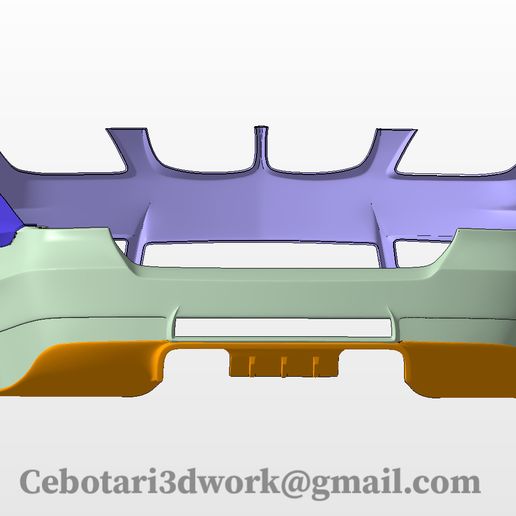 💭 Bmw e90 widebody・ 3D File for 3D printing・Cults