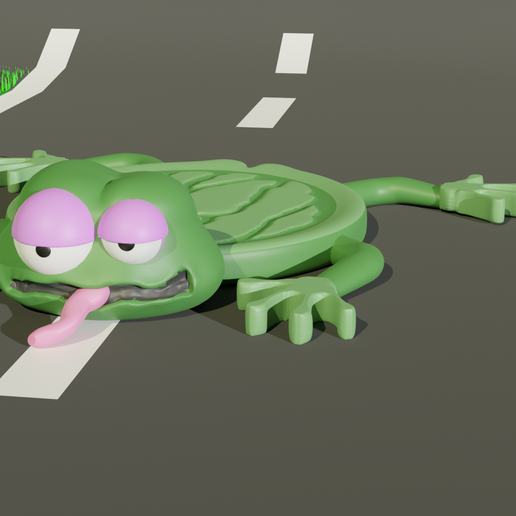 🐸 FROG COASTER・ STL File for ・Cults