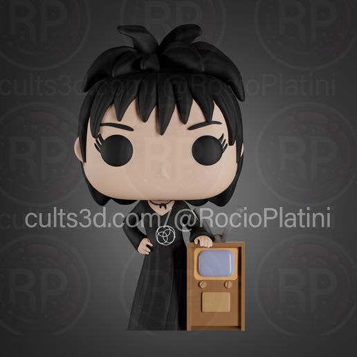 🎃 Lydia Deetz funko- beetlejuice・ 3D File for 3D printing・Cults