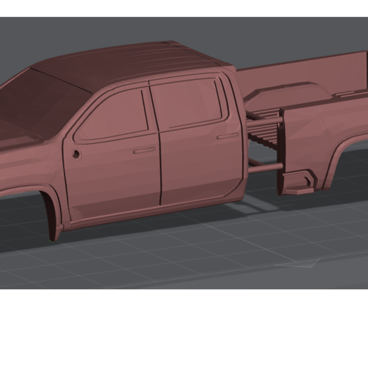 🚕 2020 Silverado HD・ STL File for ・Cults