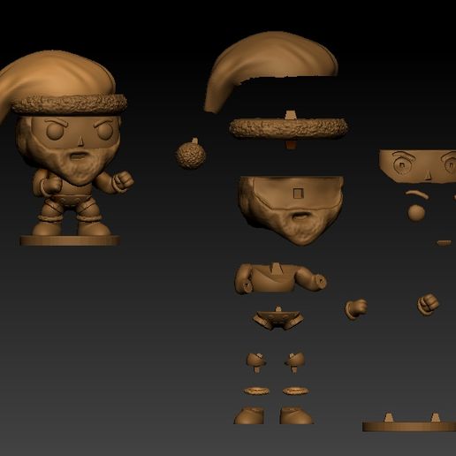 Archivo 3D santa claus UFC 🎅 ・Diseño imprimible en 3D para descargar・Cults