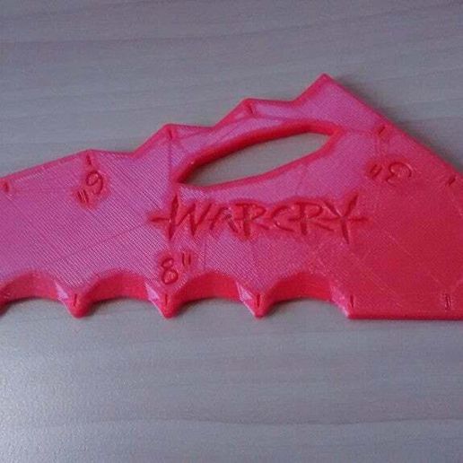 Free STL file Ruler/Gauge for wargame (Warcry) 📏 ・3D printable model to ...