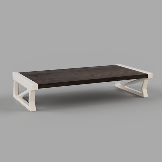 🏢 Easy Slide-On Desk Shelf Legs・Free 3D File for 3D printing・Cults