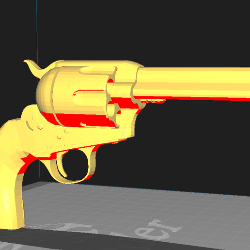 😵 Revolver Cattleman - Red Dead Redemption 2・ STL File for 3D printing ...