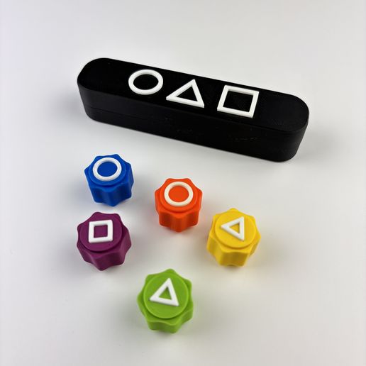 ♟ Gonggi Game Set | Stones & Case | NO AMS needed・ 3D File for 3D ...