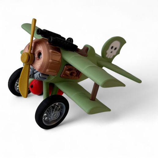 🛩️ Stylized 3D Printed Biplane – Vintage Meets Fun!・ 3D File for 3D ...