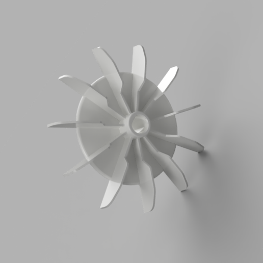 🚁 Engine Turbine Rotor・ STL File for 3D printing・Cults