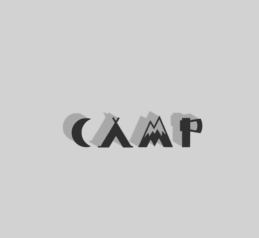 STL file Camping Logo Decoration - 2D Art 🏕️ ・3D printable model to ...
