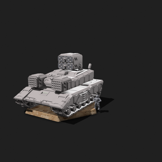 🎲 Battletechnology Ontos LRM Variant・ STL File for ・Cults