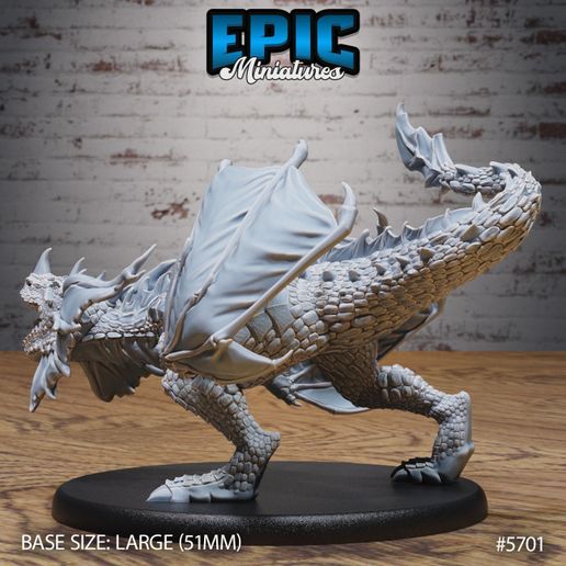 😡 Angry Wyvern ‧ DnD Miniature ‧ Tabletop Miniatures ‧ Gaming Monster ...