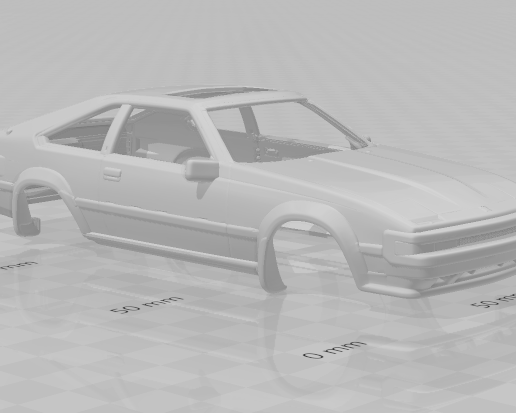 🚗 toyota supra・ 3D File for 3D printing・Cults