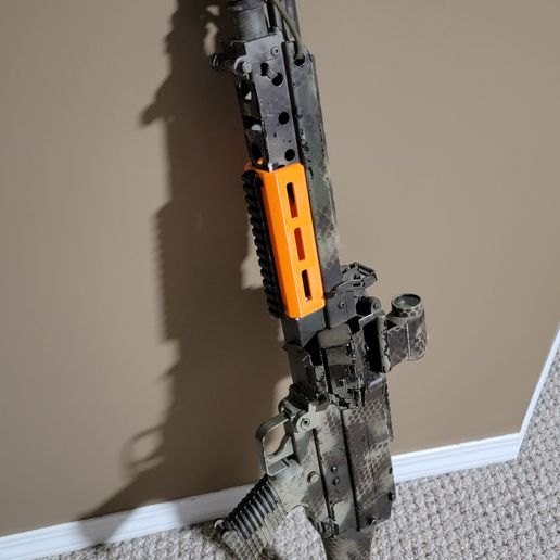 STL file MK46 / M249 M-Lok Handguard - Classic Army Airsoft 🔫 ・3D ...