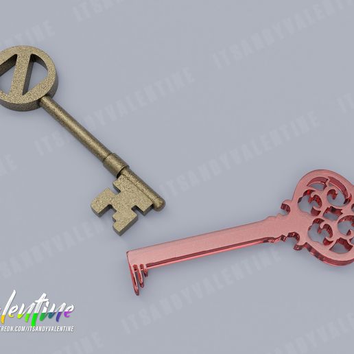 📛 Royal Army of Oz badge and Keys - Return to Oz・ 3D File for ・Cults