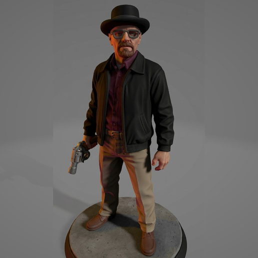 🎲 Heisenberg - Breaking Bad - Tabletop Zombicide/Fallout/Rpg Miniature ...