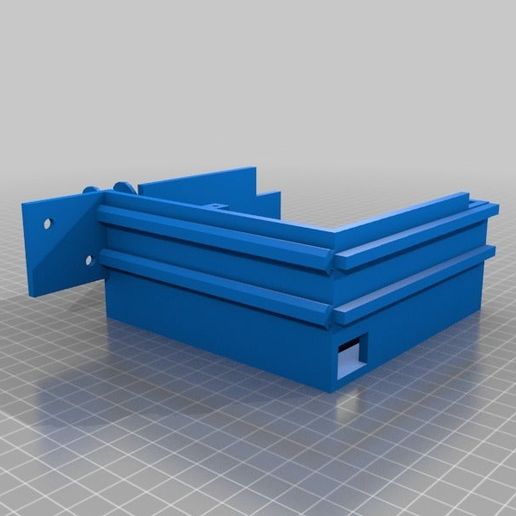 Free STL file Ender 3 Pro SKR 1.3 case w/ MOSFET, 2 buck converters, 4 Channel Relay Board ...