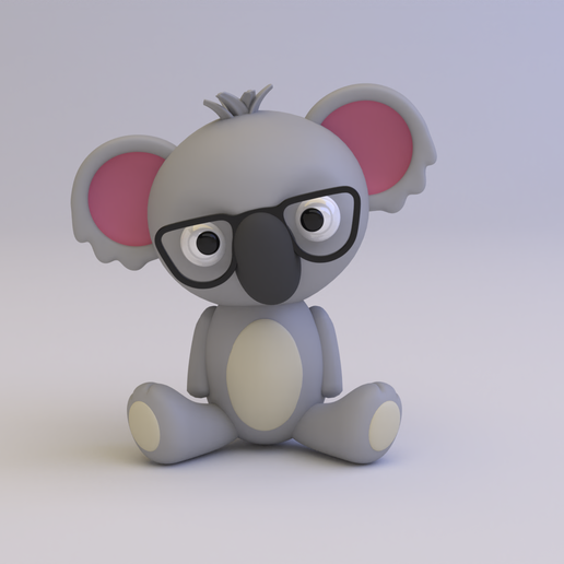 🐨 Cute Koala Stl File for 3D printers Koala STL model・Free 3D File for ...