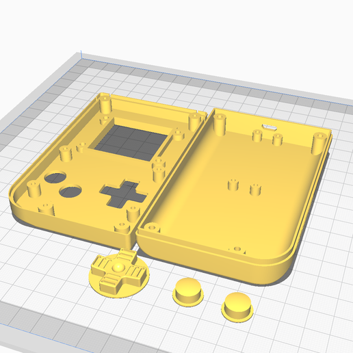 Archivo STL Raspberry Pi Pico GameBoy・Objeto imprimible en 3D para ...
