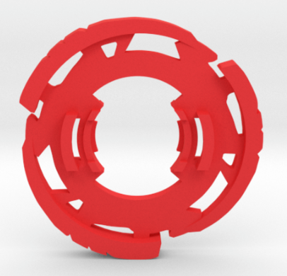 🧸 BEYBLADE CYBER PEGASIS | COMPLETE | MFB DEMAKE SERIES・ STL File for 3D printing・Cults