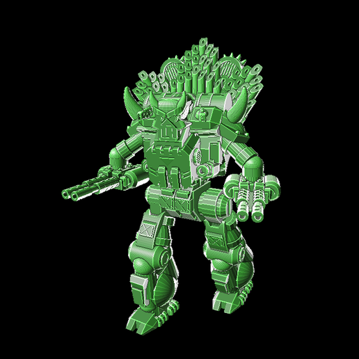 🤖 Gothic Cathedral Mecha・Free 3D File for ・Cults