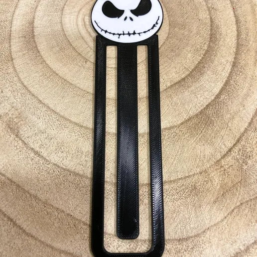 STL file Bookmark Jack Skellington / Jack Skeleton Bookmark 🔖 (3MF)・3D ...