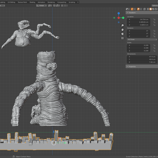 🎨 Dr.Blair-Thing - The Thing (1982)・ STL File for 3D printing・Cults