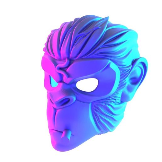 🛰 GTA V Space Monkey Mask Cigar Chimp toy・ STL File for 3D printing・Cults