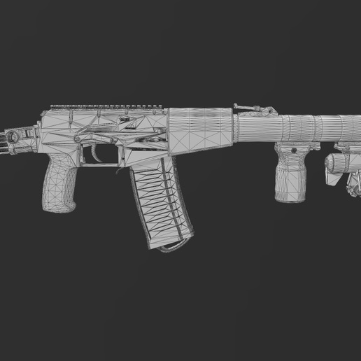 🔫 AS Val Toy Gun Model・ 3D File for 3D printing・Cults