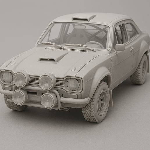 🚙 Ford ESCORT RALLY・ STL File for 3D printing・Cults