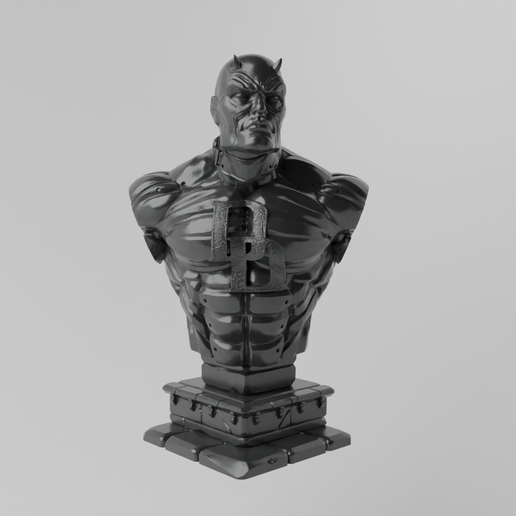 STL file Daredevil Bust 👤 ・3D printing design to download・Cults