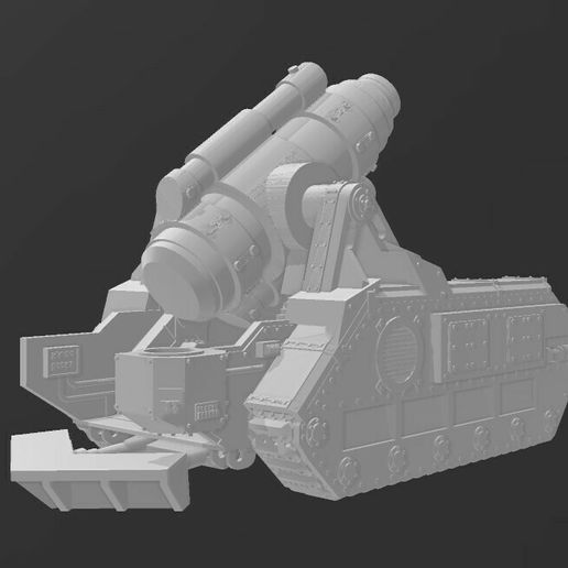 3D file Zerber Siege Mortar Colossal Variant 🎲 ・3D printable model to ...